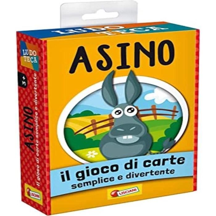 Ludoteca Les Cartes des Enfants Âne Jeu De Société, Multicolore, 85743 ...