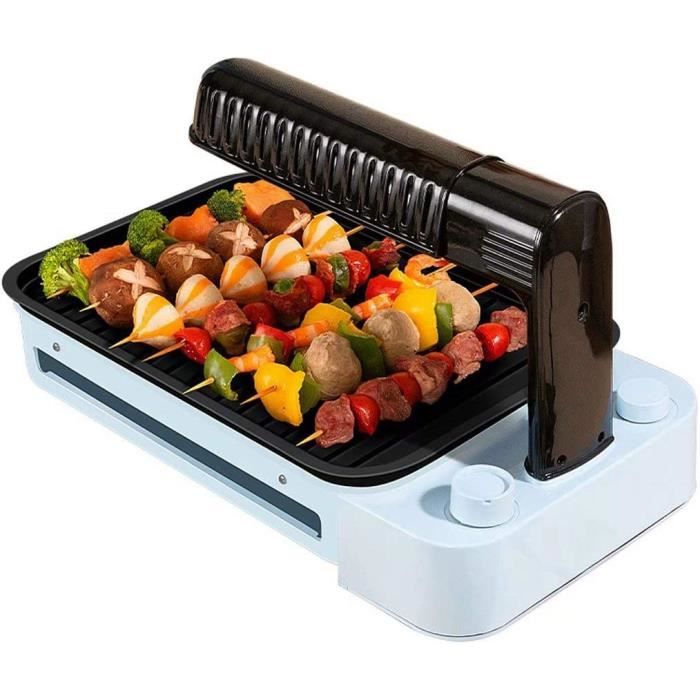 BBQ électrique Infrarouge 3D 1400W température réglable ménage Plaque ...