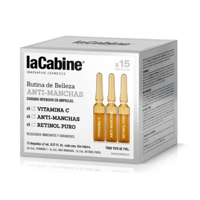 LA CABINE - La Cabine Anti-Stain Beauty Routine Ampoules 15x2ml ...