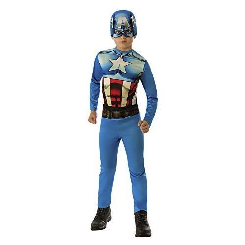 Avengers Captain America Costume, Multicolore, M (Rubie`s ) - 610759-M ...