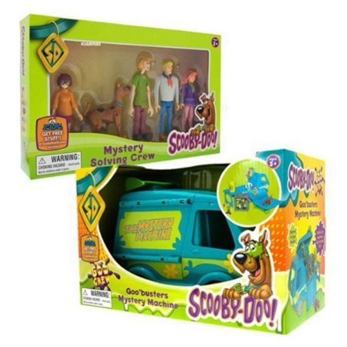 Scooby Doo - Goo Mystery Machine & Mystery Résoudre Set Crew ...