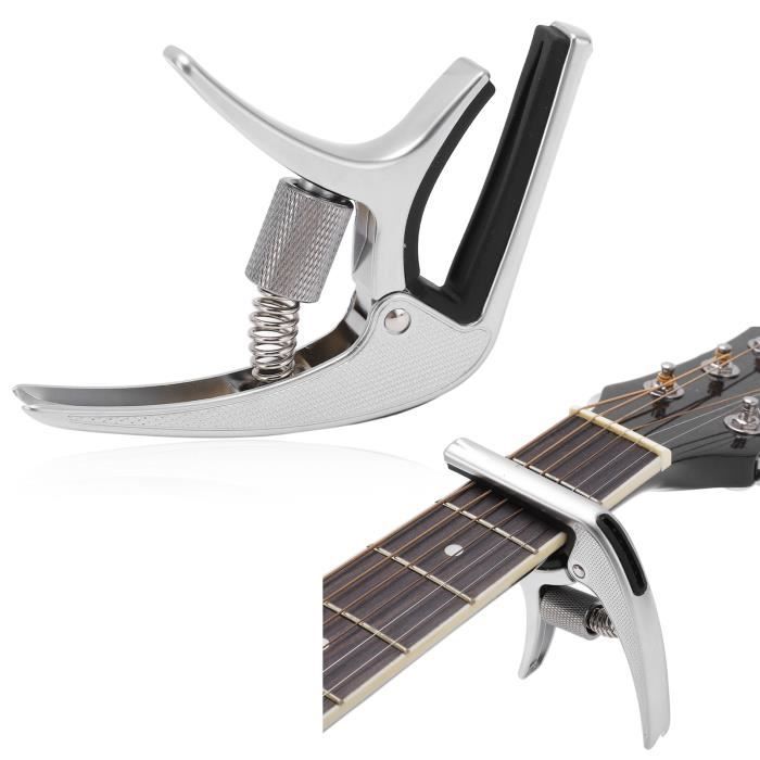 Dilwe Capodastre à tension réglable Capo de Tension Réglable Métal ...