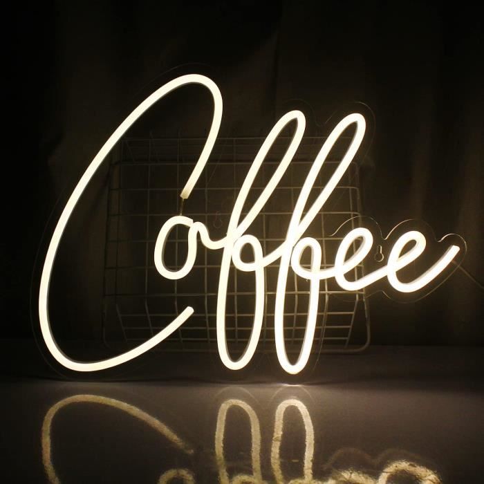 Café Neon Light Sign Cafe Led Signes Lettres Neon Lights Pour Cafe Shop ...