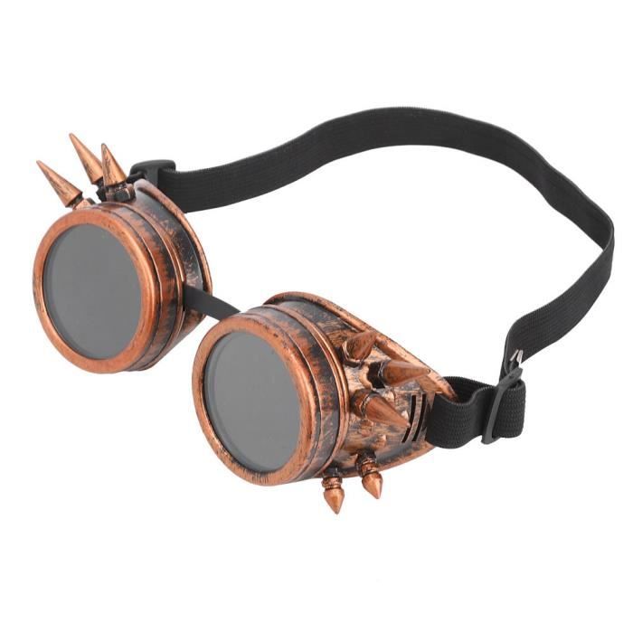 EJ.life Lunettes vintage ABS Industriel Vintage Spiked Steampunk Unique ...