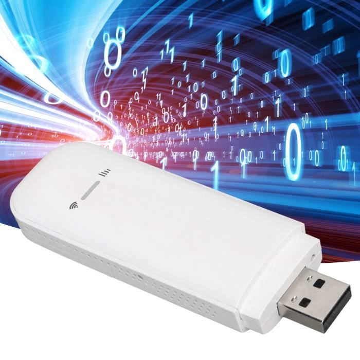 HURRISE Routeur WiFi 4G Routeur USB 4G LTE, Réseau Mobile WiFi Hotspot ...