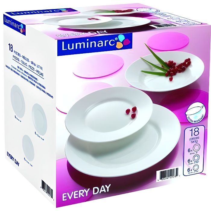 Vaisselle LUMINARC pas cher - Mon Art de la Table