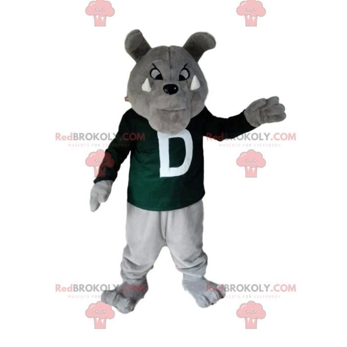 Mascotte de bulldog, costume de chien, chien méchant - Costume ...
