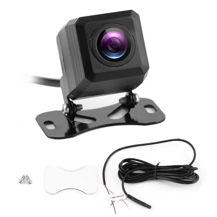 Qiilu Caméra de vision arrière Caméra de recul sans fil WiFi sauvegarde ...