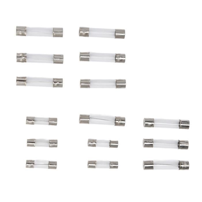 YID Kit de fusible en verre Fusible en Verre, Tube de Soufflage Rapide 250 Pièces avec Bote en ...