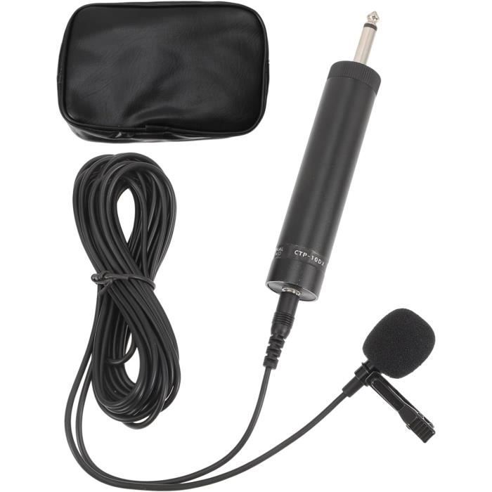 Micro-Cravate Microphones Sans Fil Microphone Du Téléphone Instruments ...