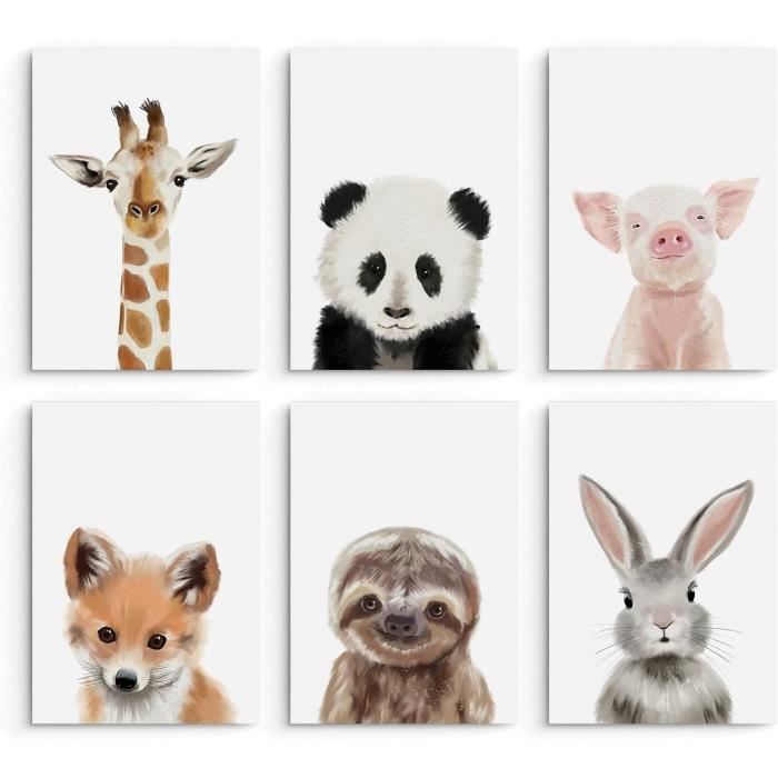 Tableau Enfant Mural Deco - Poster Decoration Chambre - Deco Fille ...