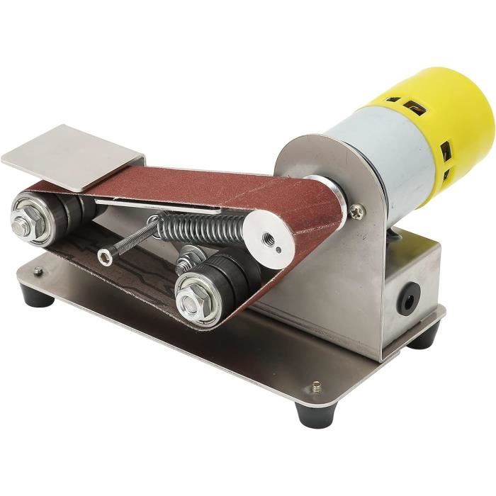 Mini Ponceuse À Bande Ac110‑240V Électrique Bricolage Ponceuse De ...