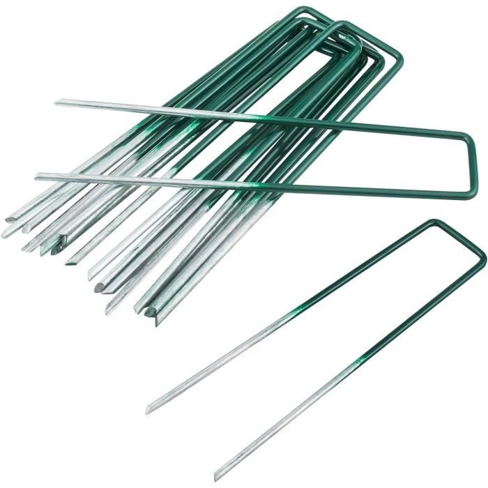 30 Pack De 15 Cm U-Garden Clous De Fixation Clous De Sol En Acier ...
