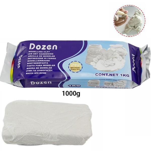 Pasta per modellare - TRADE SHOP TRAESIO - DAS - 1 Kg - Couleur Blanc ...