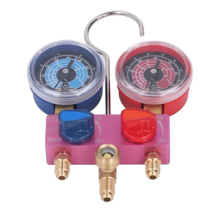 Ensemble de manomètres de réfrigérant - VBESTLIFE - Kit de Manomètre ...