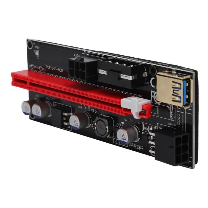 Riser USB PCI-E adaptateur PCI-E Adaptateur de Carte D'extension USB ...