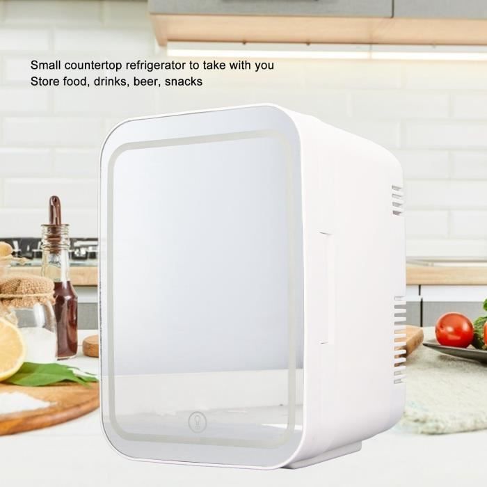Mini Refrigerator Portable Cool Hot Dual Use 4L Mini Food Refrigerating ...