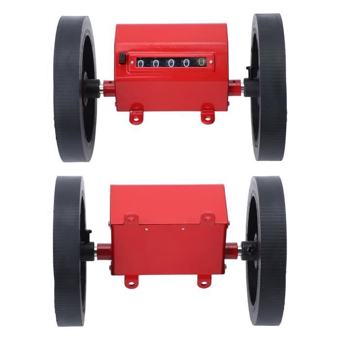 XIJ Compteur de mètre roulant Compteur de Longueur Z96 F avec Roue ...