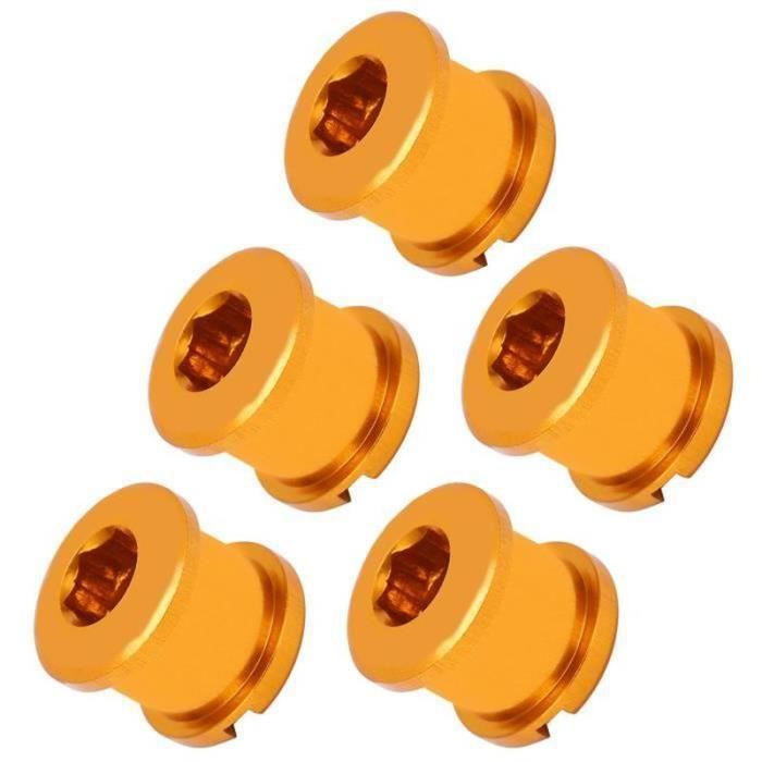 Gift-vis de roue de chaîne 5 pièces boulons de plateau légers ...