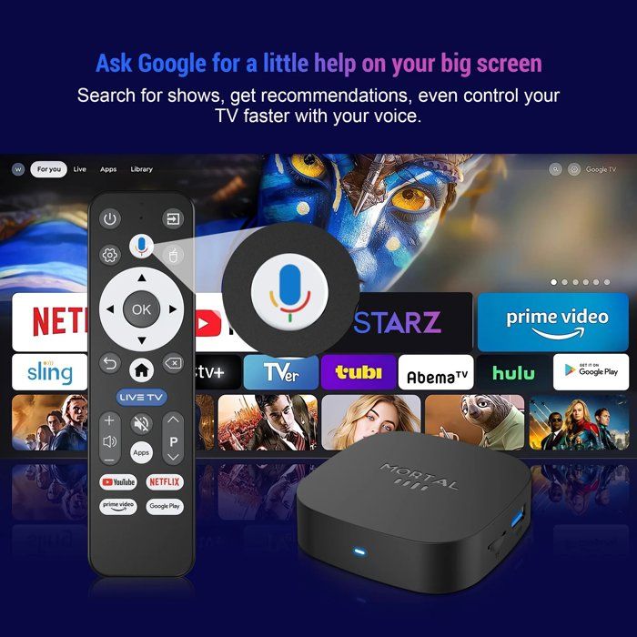 Mortal 4K Plus Android TV Box - Cdiscount TV Son Photo