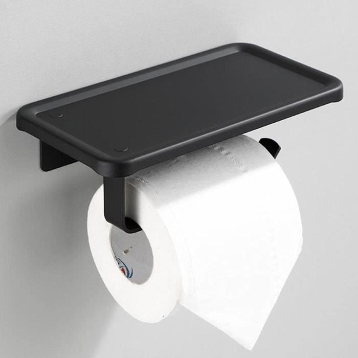 Support Papier Toilette Avec Etagere Porte Papier Toilette Mural ...