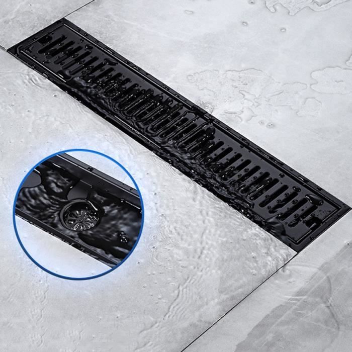 Côté de 30 cm - Couvercle de vidange de sol en acier inoxydable 304 ...