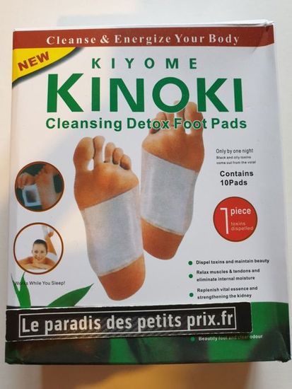 10 patchs de DETOX pour les pieds . patch Détoxifiant pour le soins de vos pieds - Cdiscount Au ...
