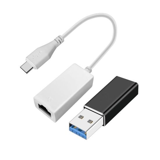 Version couleur 1 Adaptateur Ethernet Realtek RTL8152, Câble USB Type-C ...