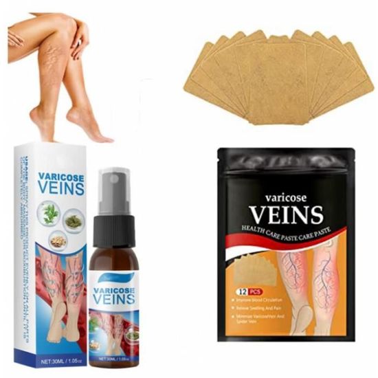 Vaporisateur pour Varices - Varices Miracle - Kit Naturel - 30 ml - 12 ...