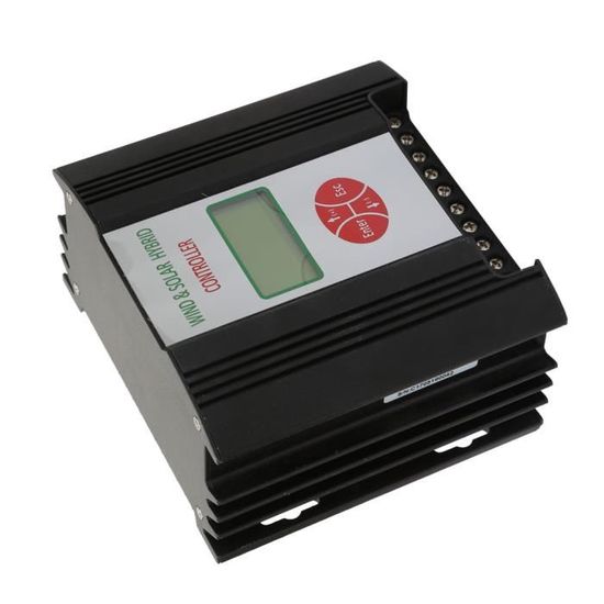 EJ.life contrôleur de charge hybride solaire éolienne Contrôleur de charge solaire hybride 24V ...