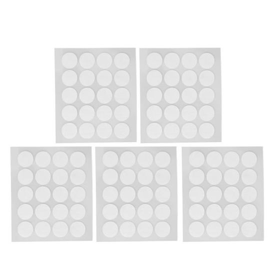 Fafeicy Patch de bouton transparent 5 pièces patch bouton transparent ...