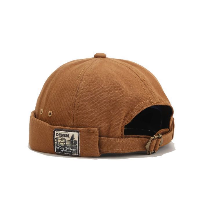 Bonnet,Bonnet Bob Homme Femme Marin Rétro en Coton avec Bord Roulé ...