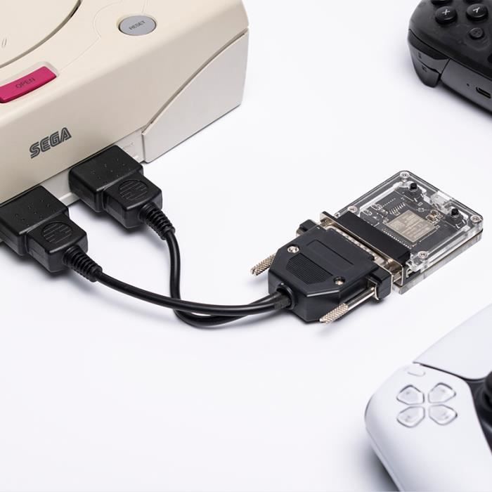 SS and core - BlueRetro-Câble adaptateur de contrôleur de jeu sans fil ...