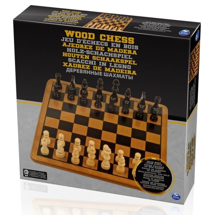 (CDL6033302) - Spin Master - Chess (Wood) (CDL00187) - Cdiscount Jeux ...