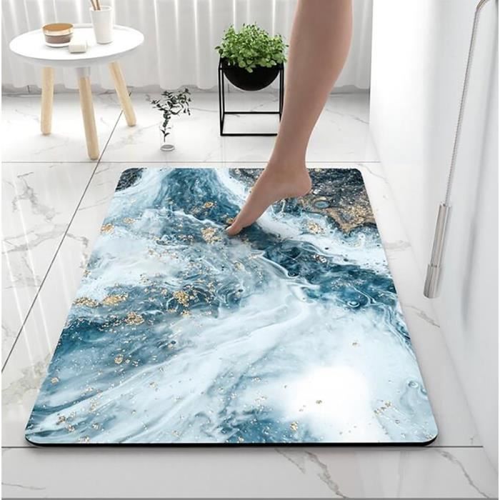 Tapis De Sol Super Absorbant-Tapis De Bain Antidérapant En Terre De ...