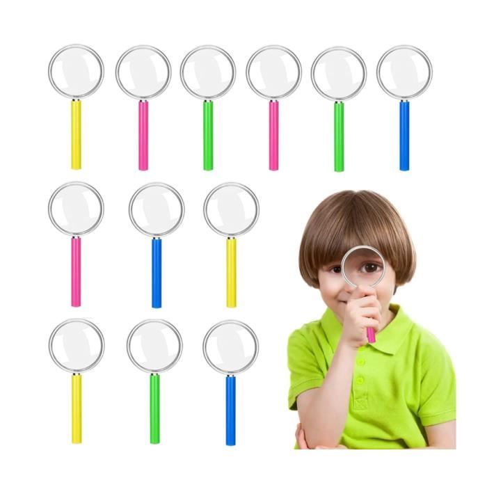 Loupe Enfant - Mini loupes - 5x - Plastique - Portable - Idéal pour Explorer - Achat / Vente ...