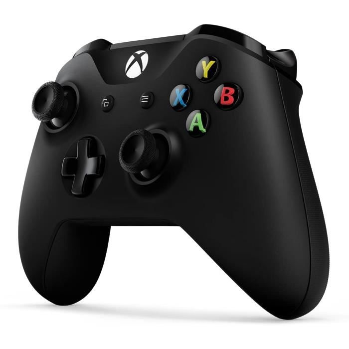 Manette Microsoft Xbox Wireless Controller Sans Fil Noir Microsoft Pour