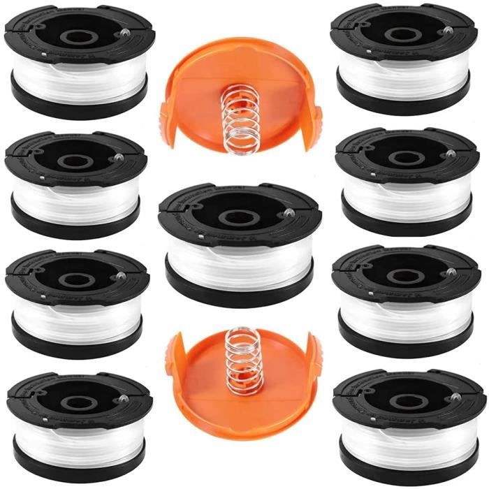 BOBINE-FIL -BLACK+DECKER Bobine de Rechange pour Coupe-Bordures, Bobine Reflex Plus A ...