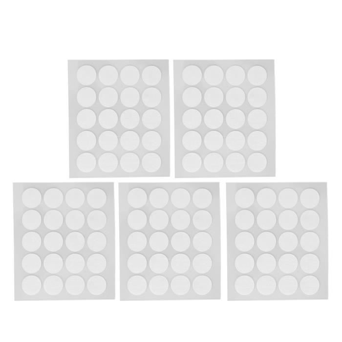 Fafeicy Patch de bouton transparent 5 pièces patch bouton transparent ...