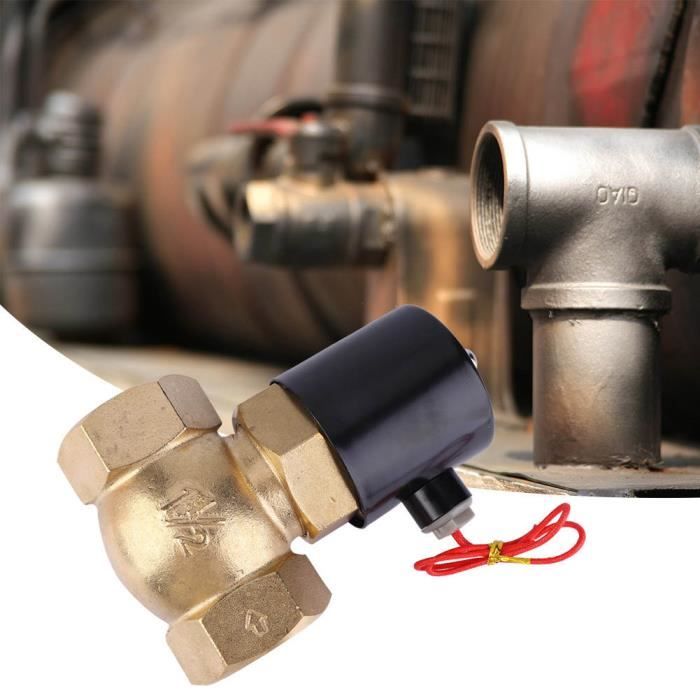 Garosa électrovanne d'eau Électrovanne bidirectionnelle en laiton ...