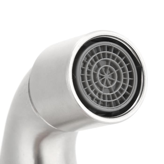 Robinet d'eau - GOTOTOP - G1/2In - Acier inoxydable - Finition brossée ...