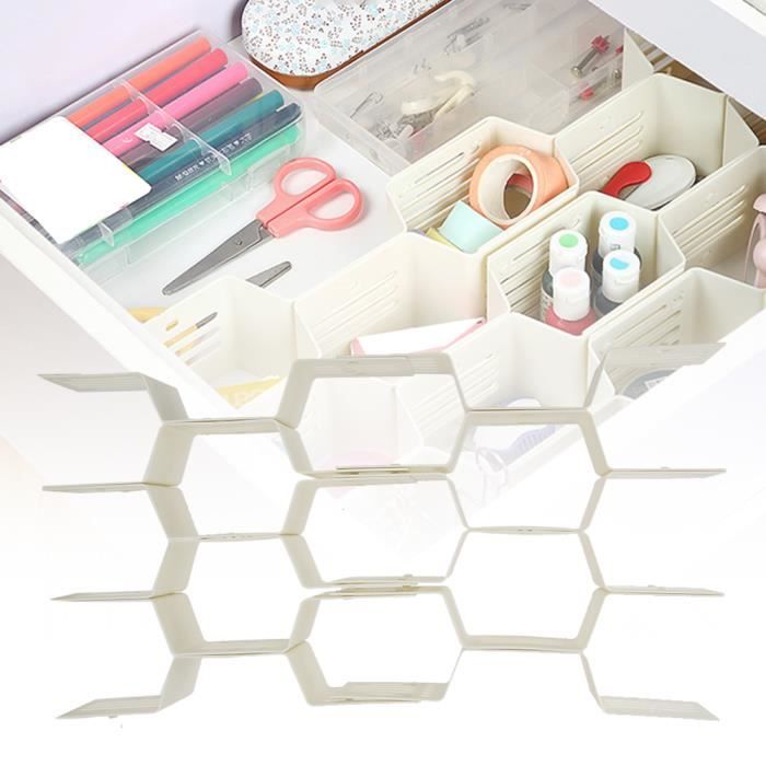 GOTOTOP Séparateur de tiroir 12pcs tiroir diviseur étagères de ...