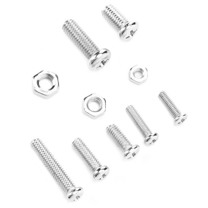 HURRISE Jeu d'écrou de vis croisées Kit D'assortiment de Vis 200 Pièces ...