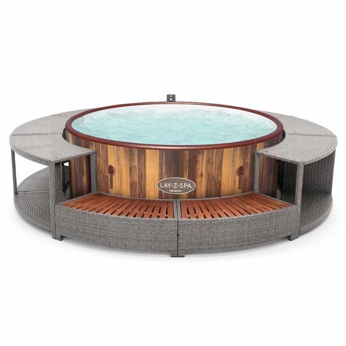 Spa Gonflable Bestway Lay-Z-Spa Helsinki Ø180x66cm avec Airjet ...