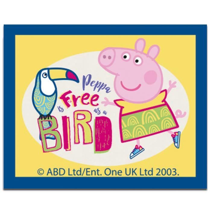 Peppa Pig Free as a Bird - Ecusson thermocollant patches appliques ...