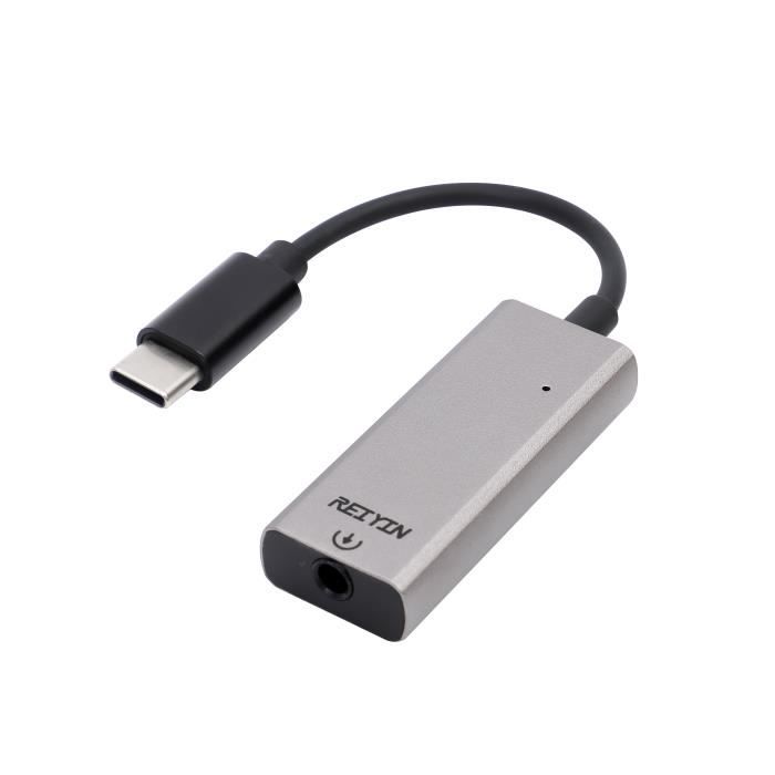 Câble tv - vidéo - son,décodeur numérique MCA3,USB Type C à 3.5mm ...