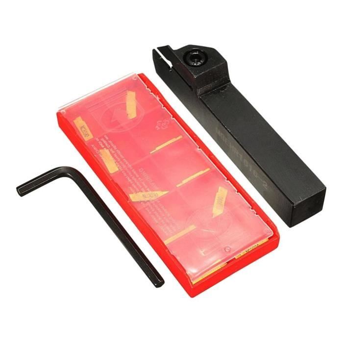 MGEHR1616-2 16x100mm Porte-outil de Tournage de Tour CNC + 10 Pièces CUTICATE - Cdiscount Bricolage