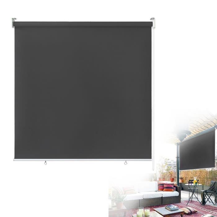 Store déroulant vertical - YUENFONG - 140 x 140 cm - Protection UV ...