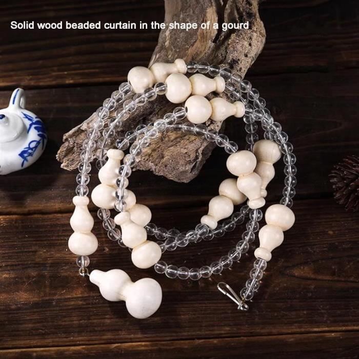 Rideau À Perles En Bois,Rideau De Porte En Forme De Calebasse,Rideau De ...
