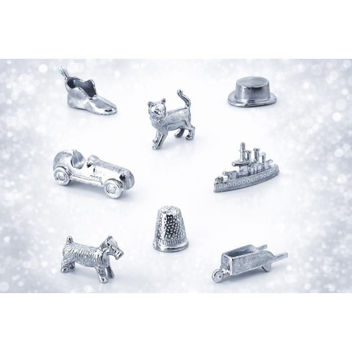 Monopoly Mega Silver Winning Moves – Jeu de Société Édition Géante – 2 ...